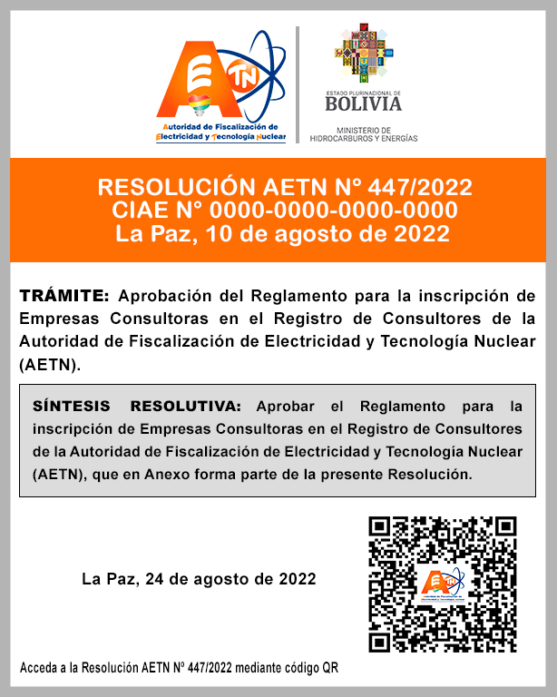 Autoridad de Electricidad y Tecnología Nuclear - Página Web Oficial