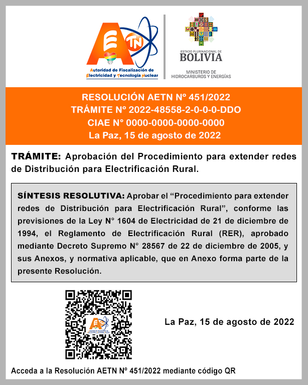 Autoridad de Electricidad y Tecnología Nuclear - Página Web Oficial