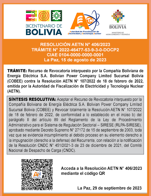 Autoridad de Electricidad y Tecnología Nuclear - Página Web Oficial