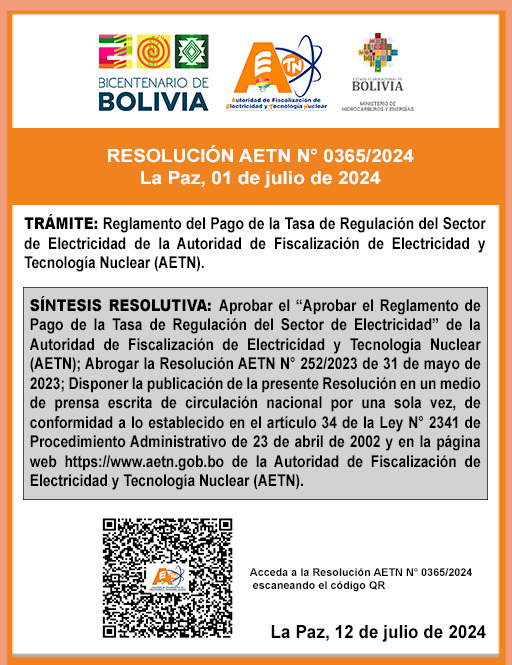 Autoridad de Electricidad y Tecnología Nuclear - Página Web Oficial