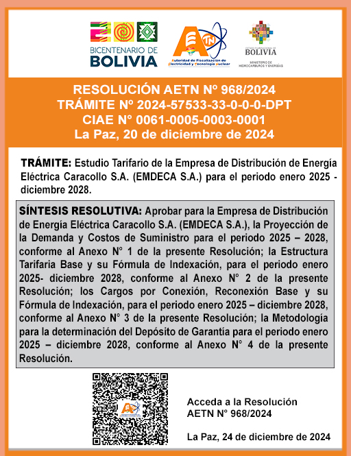 Autoridad de Electricidad y Tecnología Nuclear - Página Web Oficial